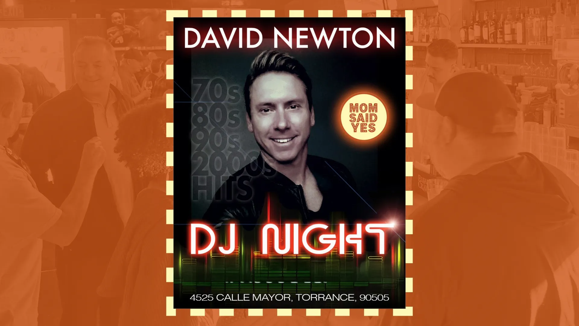 DJ Night Torrance - David Newton